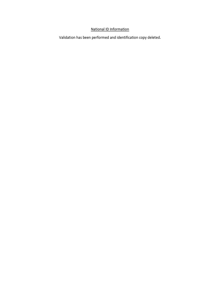 National ID Verified | PDF