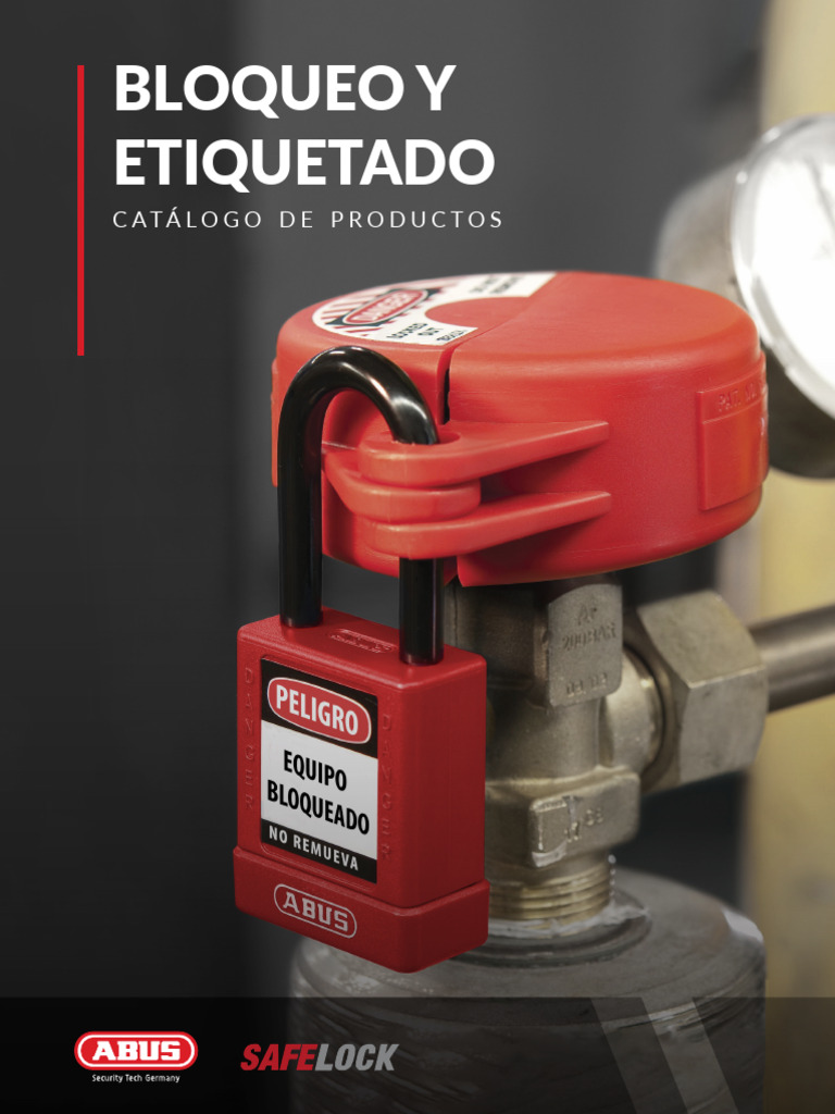 Dispositivos de Bloqueo LOTO en Industria | PDF | Conector eléctrico ...