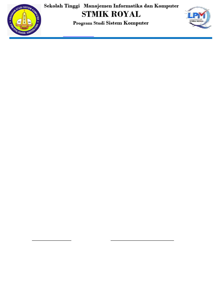 Lampiran Panduan Skripsi 2026 | PDF