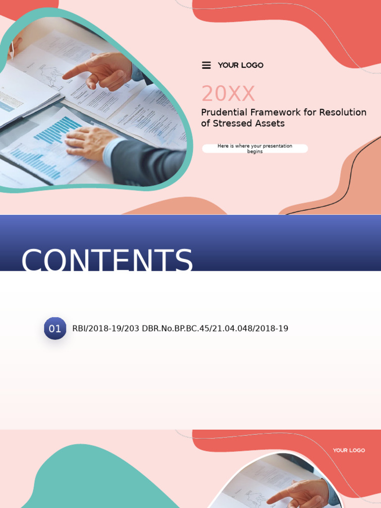 Prudential Framework for Stressed Assets | PDF | Banks | Reserve Bank ...