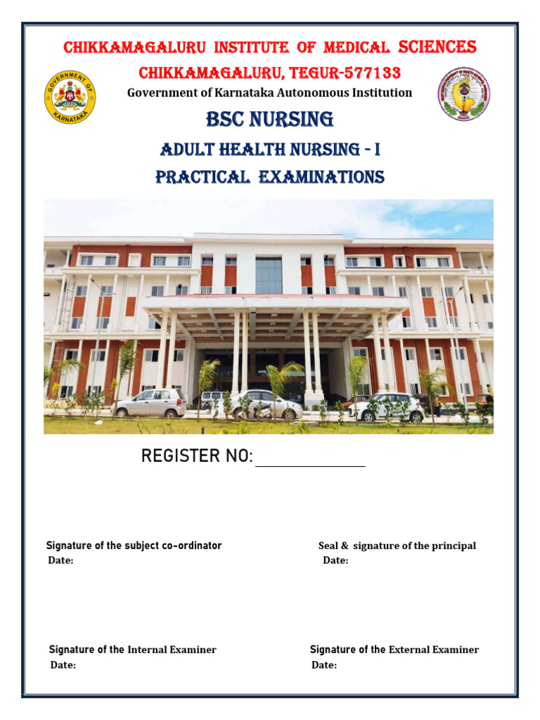 Adult Health Nursing Examination | PDF