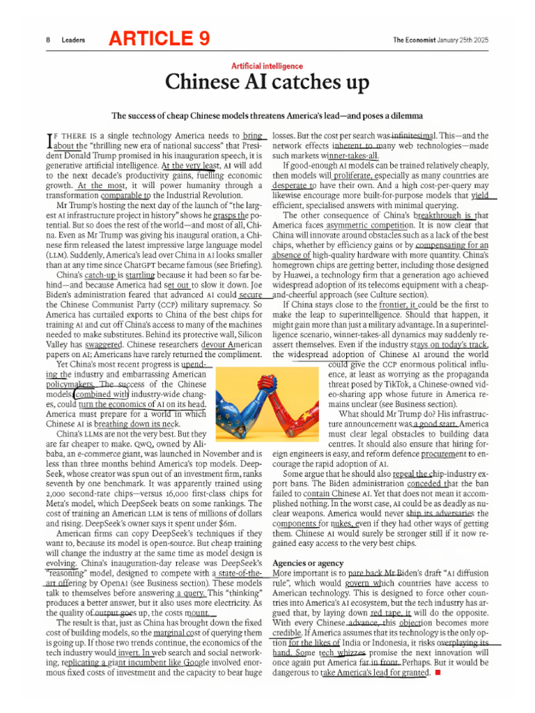 Article - Chinese Ai Catches Up | PDF