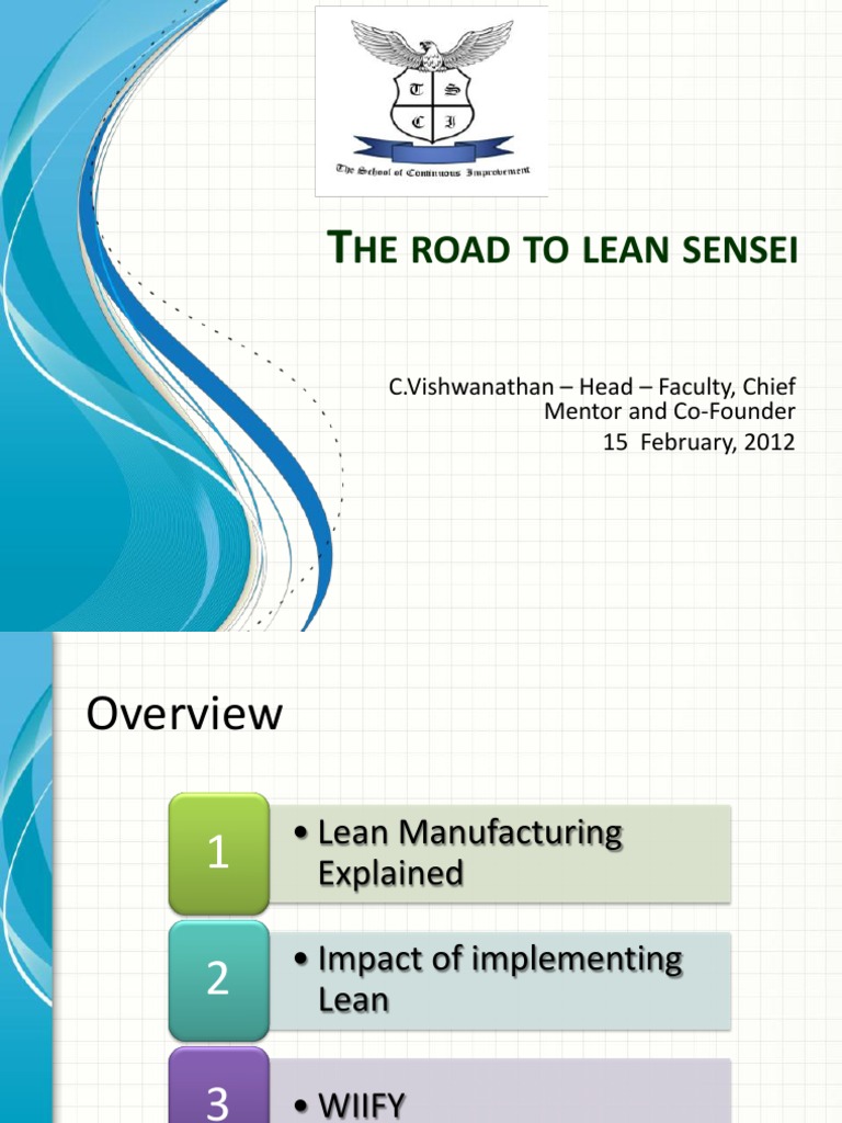 Lean Manufacturing - An Introduction | PDF | Lean Manufacturing ...