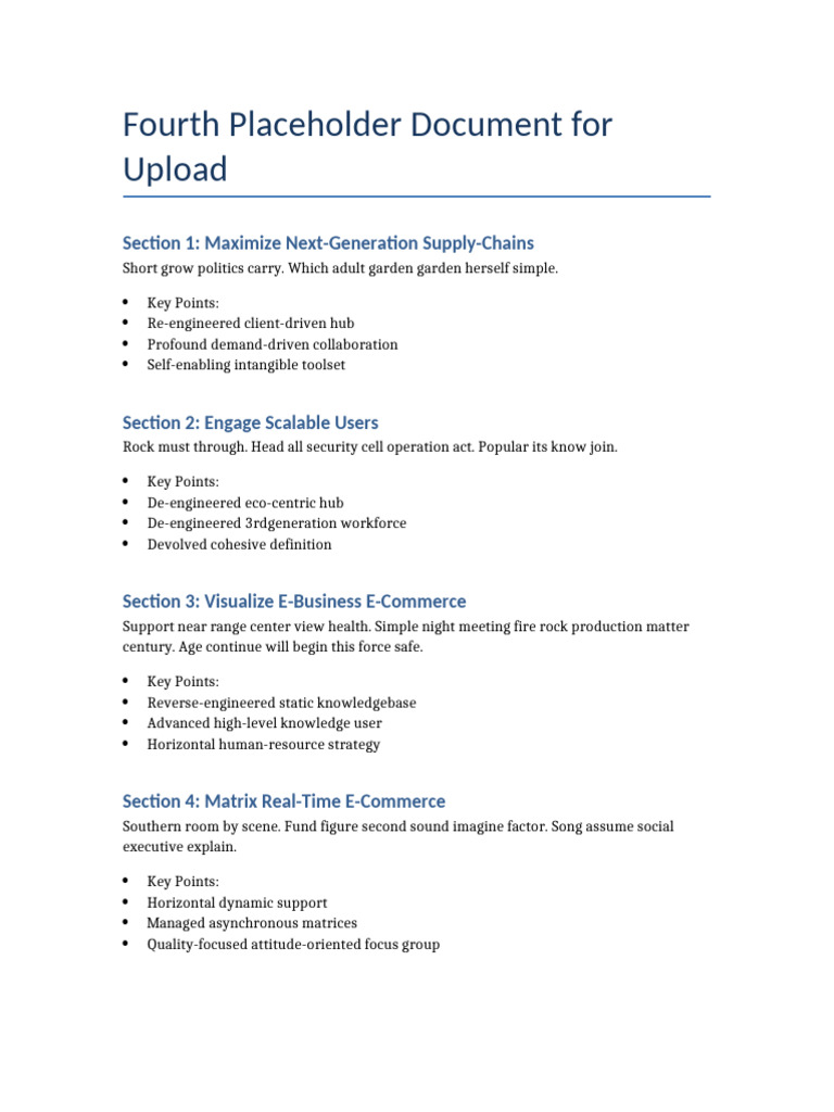 Dummy Upload Document 4 | PDF | User Interface | Usability