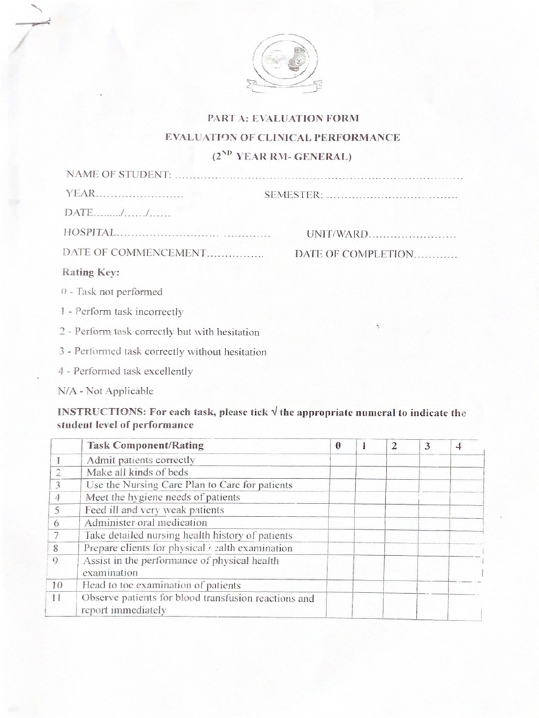 Medical Surgical Evaluation | PDF