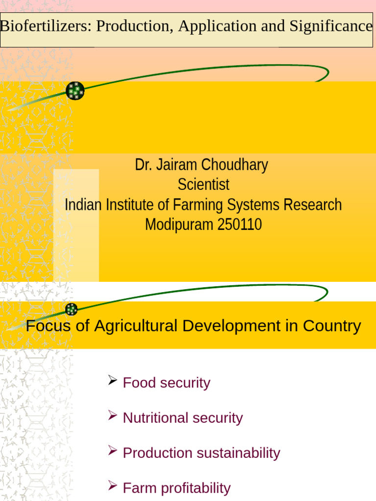 Biofertilizer Production Final | PDF | Biology | Agriculture