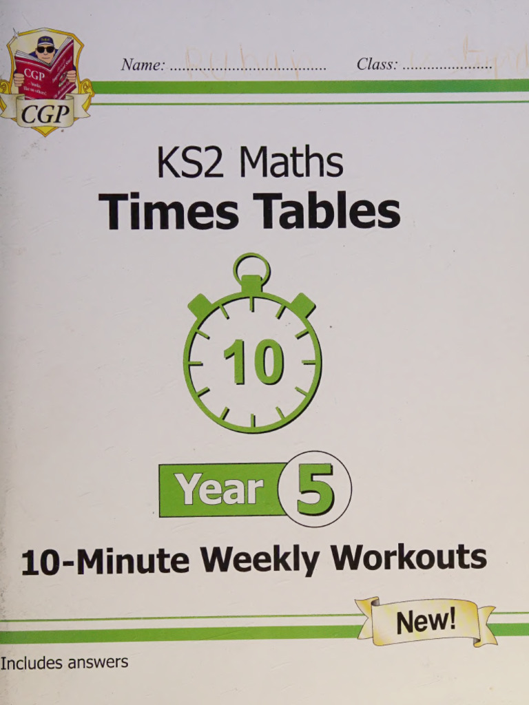 Times Tables: KS2 Maths | PDF | Multiplication | Number Theory