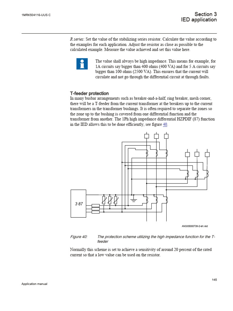 ABB RET670 Transformer Protection ANSI Application User Manual Trang 2 ...