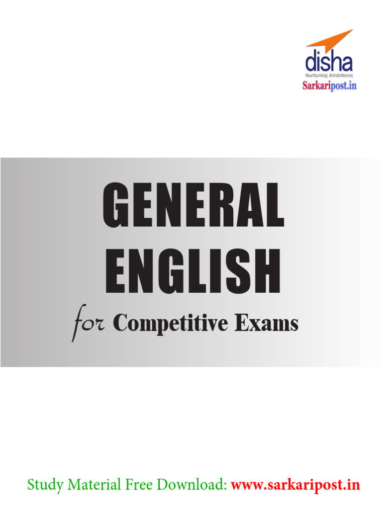 English Grammar for Competitive Exams | PDF | Grammatical Number | Pronoun
