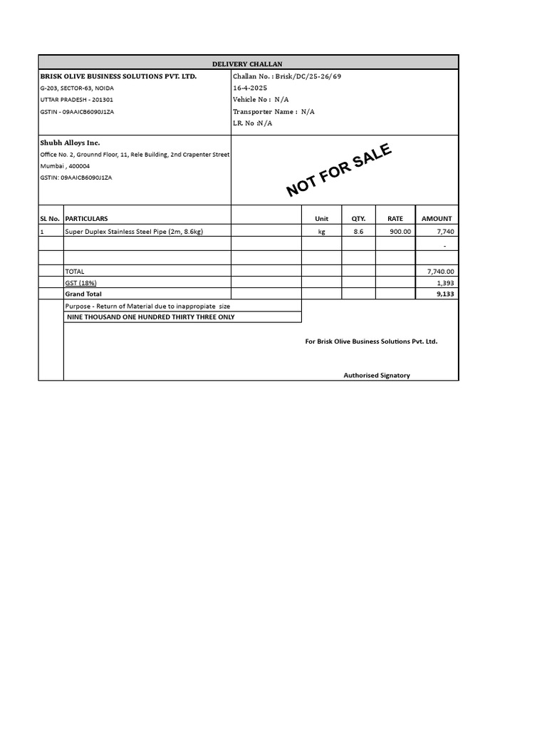 Challan | PDF