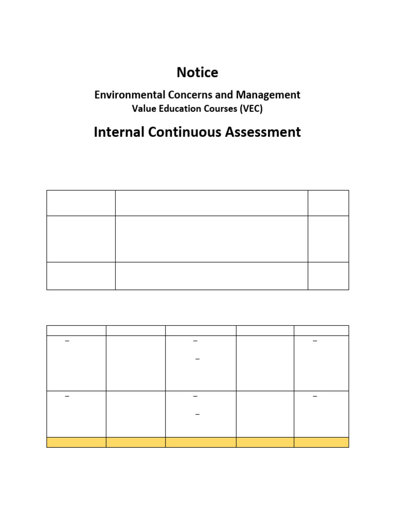 Ecm Ica Notice | PDF