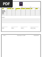 Daily Cash Out Closing Sheet Template | PDF