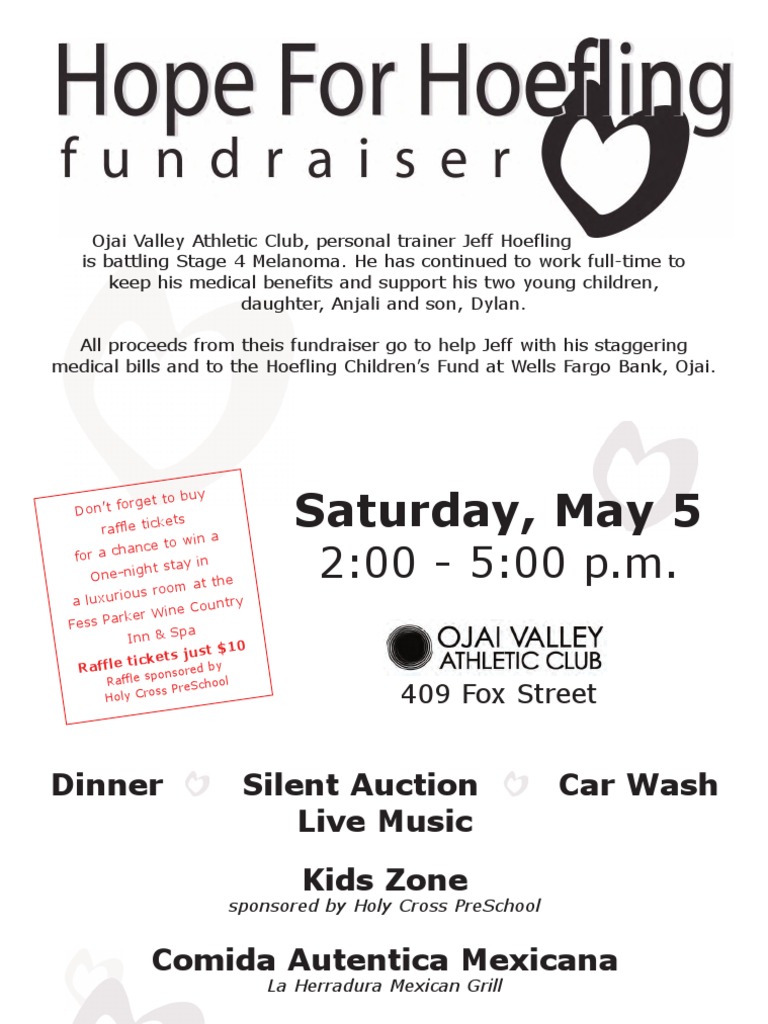 Fundraiser for Jeff Hoefling's Medical Bills | PDF