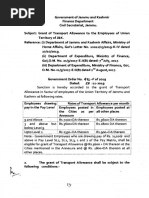 Central Govt TA & DA Rules Overview | PDF