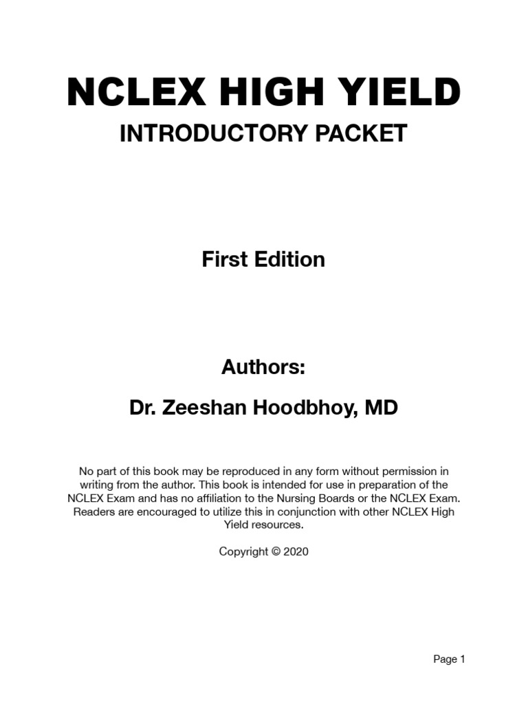 Nclex Preparation Notes-Compressed | PDF | Heart | Circulatory System