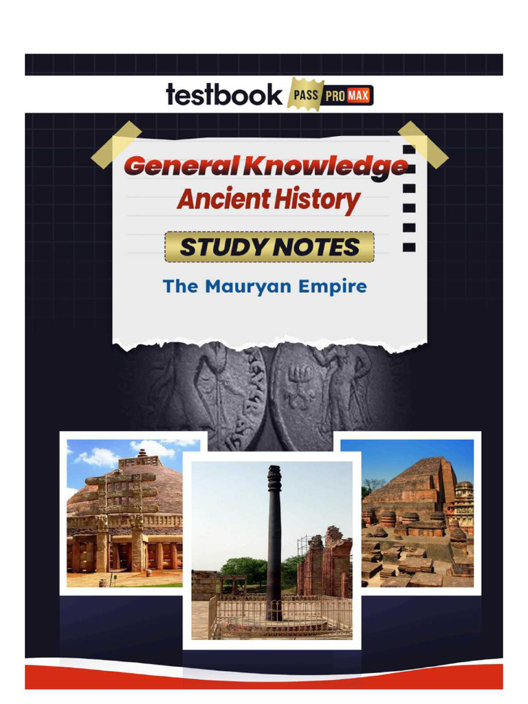 The Mauryan Empire | PDF