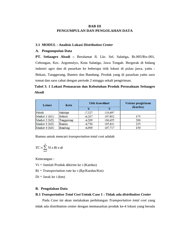 Laporan Bab 3 Kelompok 6 | PDF