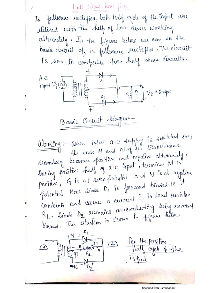 2_full Wave Rectifier | PDF