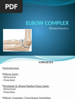 Elbow Joint Goniometry Guide | PDF