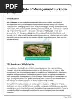 IRITM Lucknow: Training Institute Overview | PDF | Computing