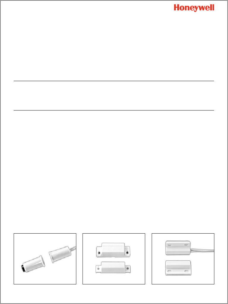 Magnetic Contact Specifications Guide | PDF | Switch | Magnet