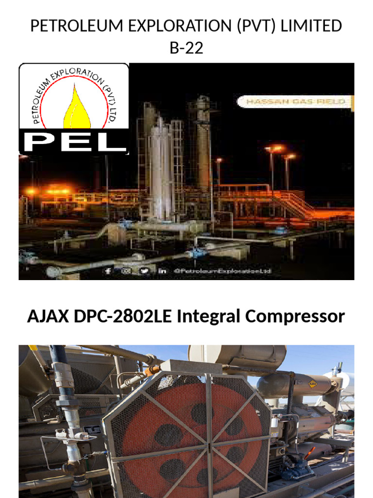 AJAX Compressor Parts and Operations Update | PDF | Piston | Propulsion