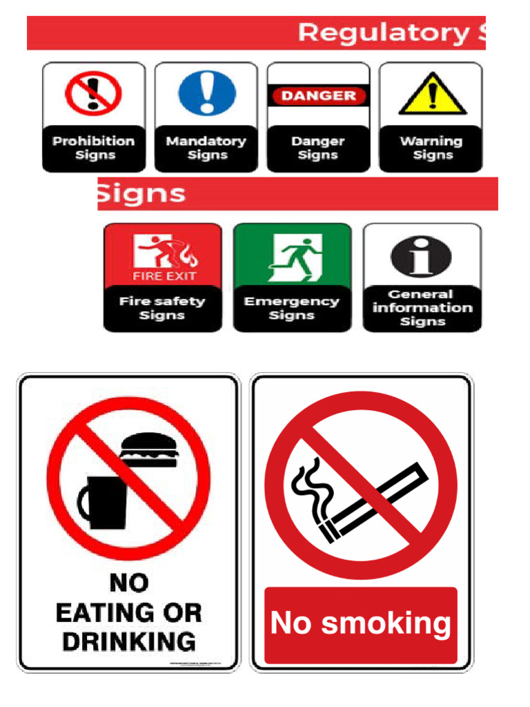 Safety Signs | PDF