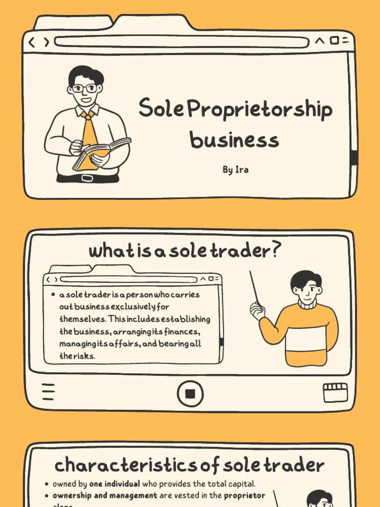 Sole Proprietorship Business | PDF | Sole Proprietorship | Business ...
