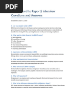 R2R Interview Questions and Answers | PDF | Depreciation | Accrual