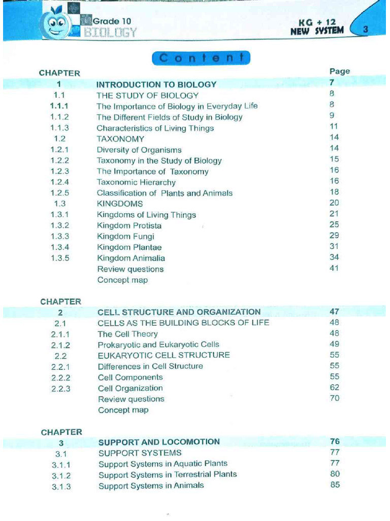 Grade-10 Bio | PDF