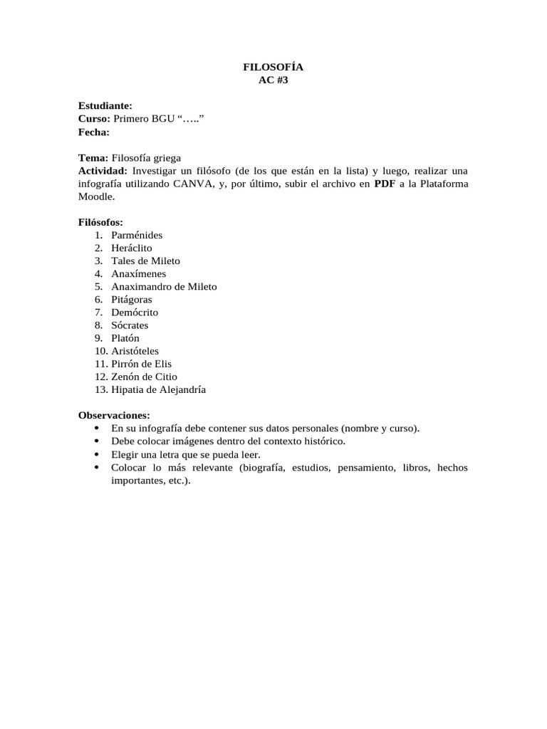 Filosofía-1BGU-AC3 | PDF