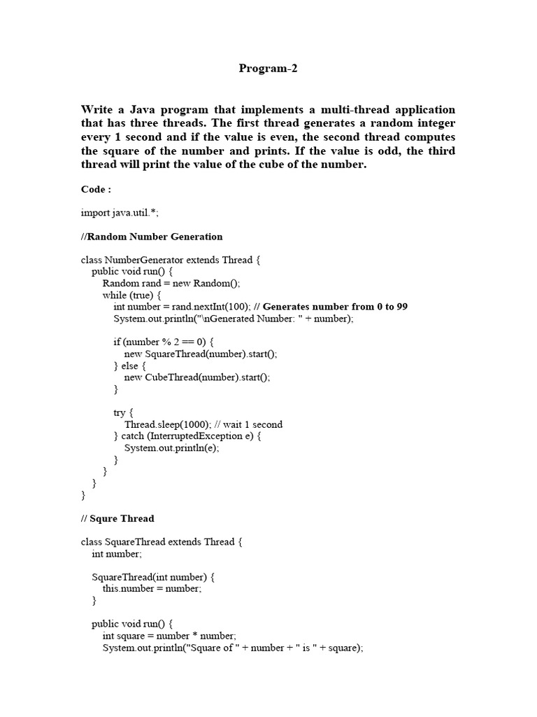 Java Week-2 | PDF