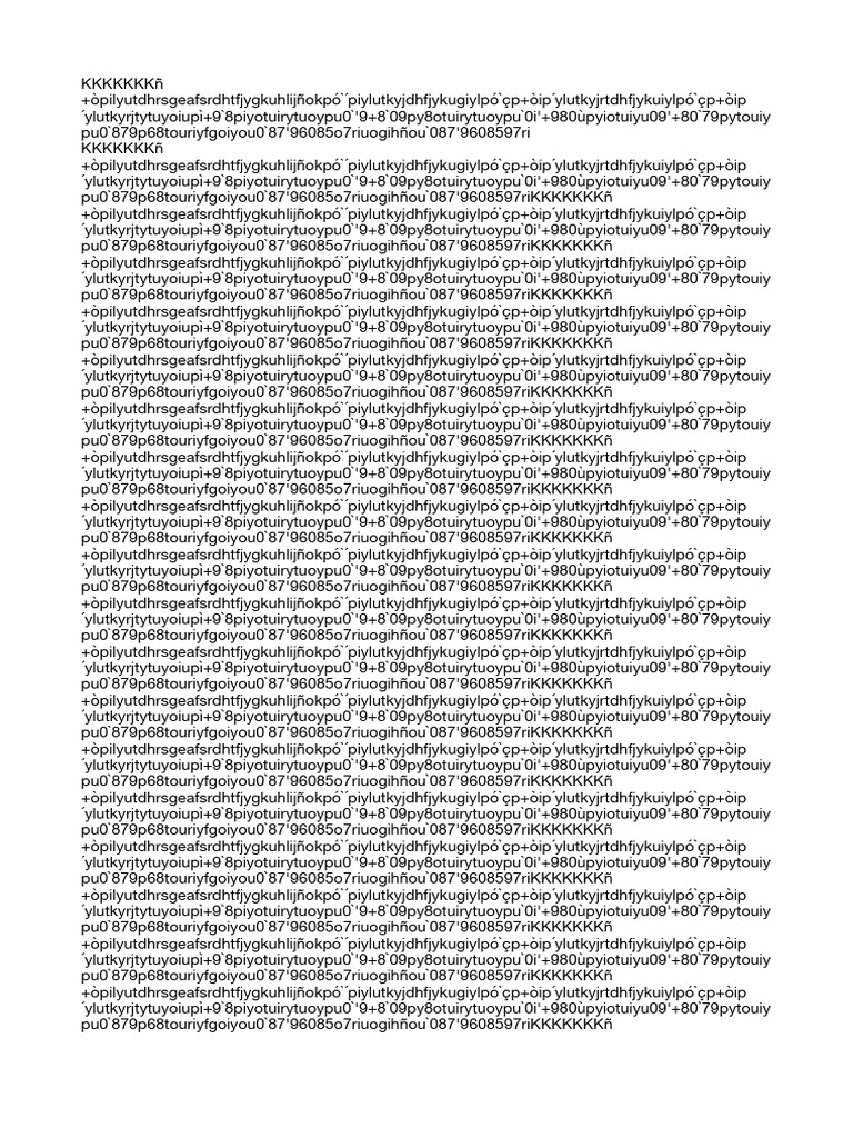 Random Text Generator Output | PDF