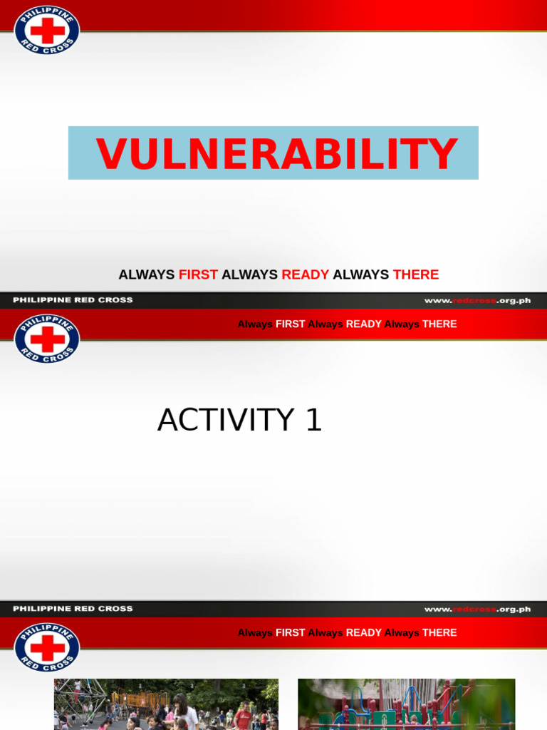 Activities Vulnerability | PDF
