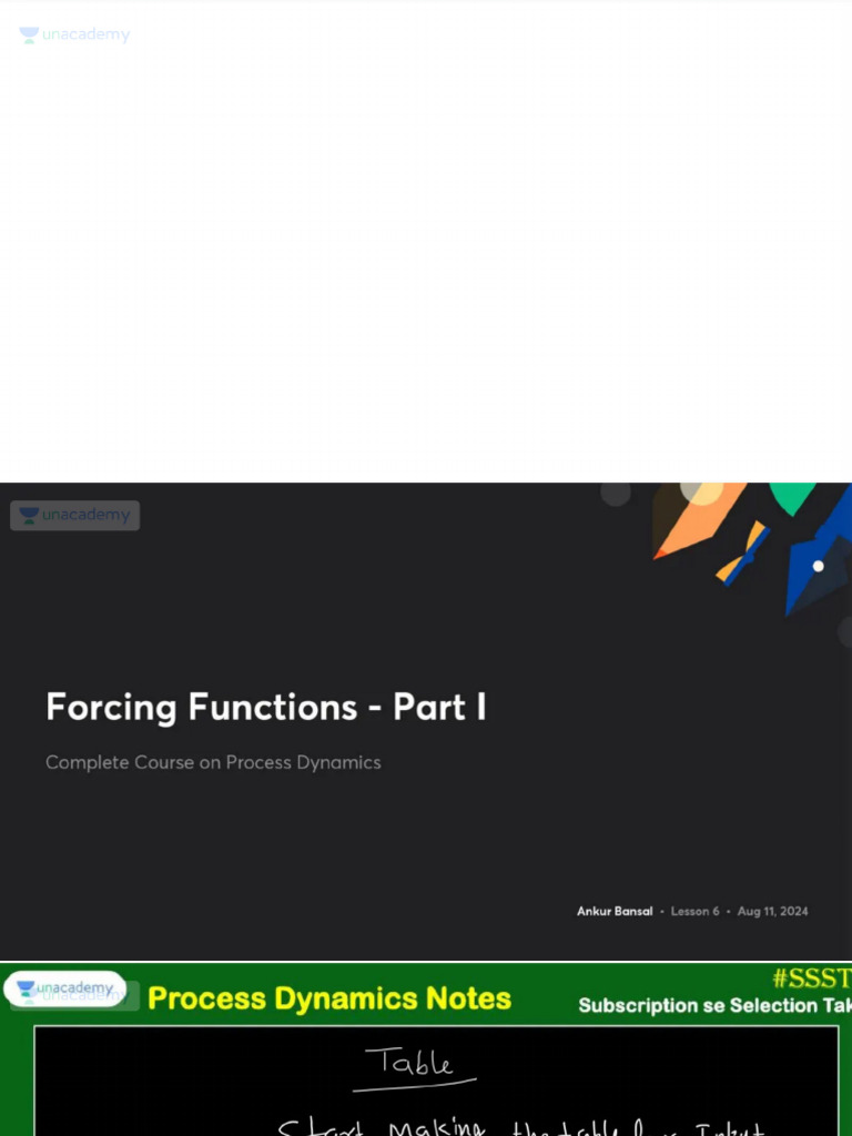 Forcing Functions - Part I With Anno 1754406051543 | PDF