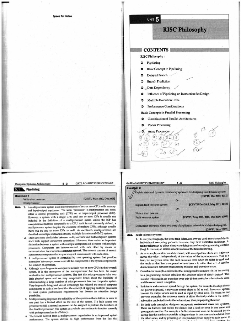 COA Unit 5 RISC Philosophy | PDF