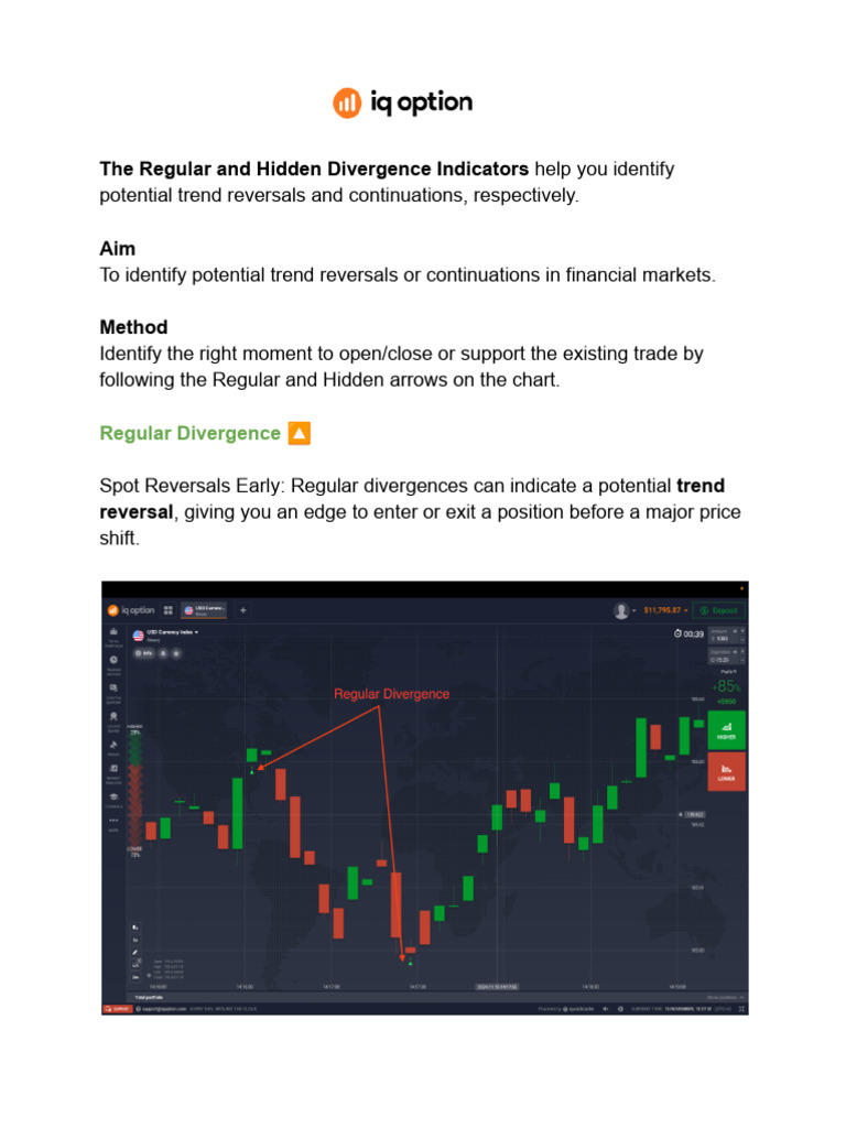 Divergence Indicators for Trading Trends | PDF