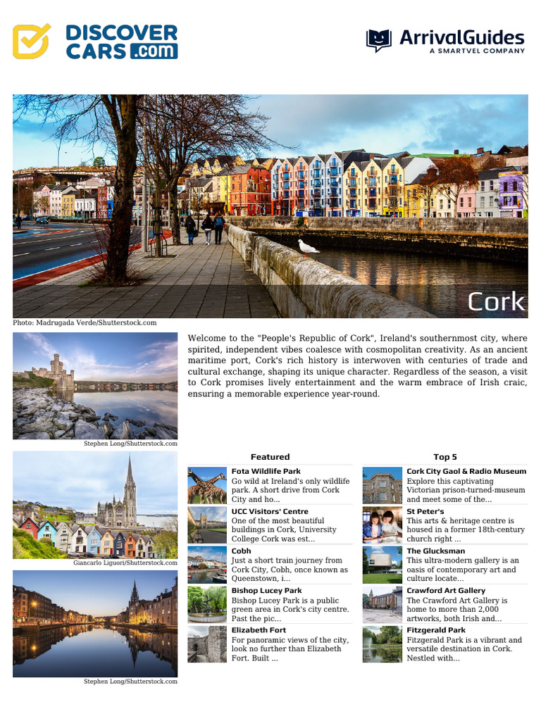 Explore Cork: Culture, History & Fun | PDF | Cork (City)
