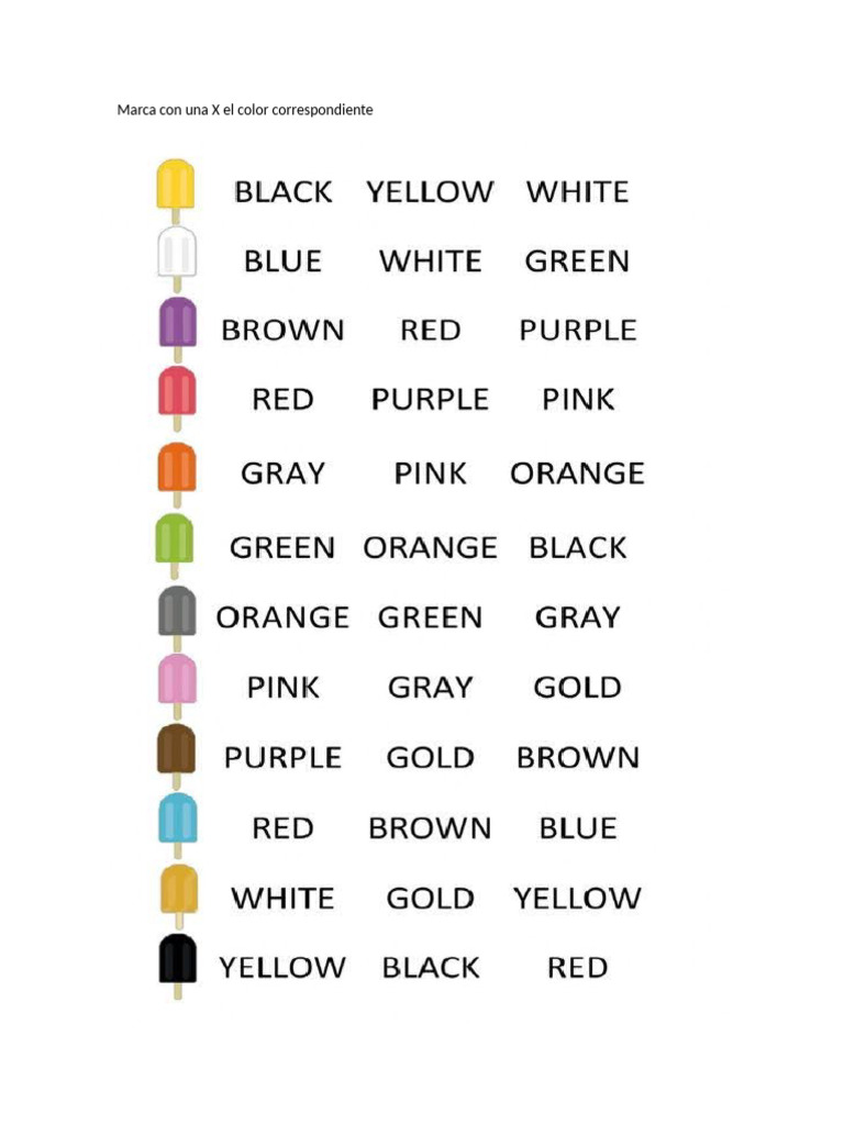 Guia de Numeros y Colores | PDF