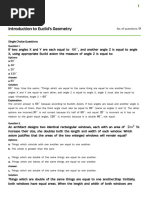 Grade 9 Worksheet | PDF | Triangle | Geometric Shapes