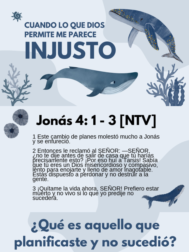 Cuando Lo Que Dios Permite Me Parece Injusto | PDF