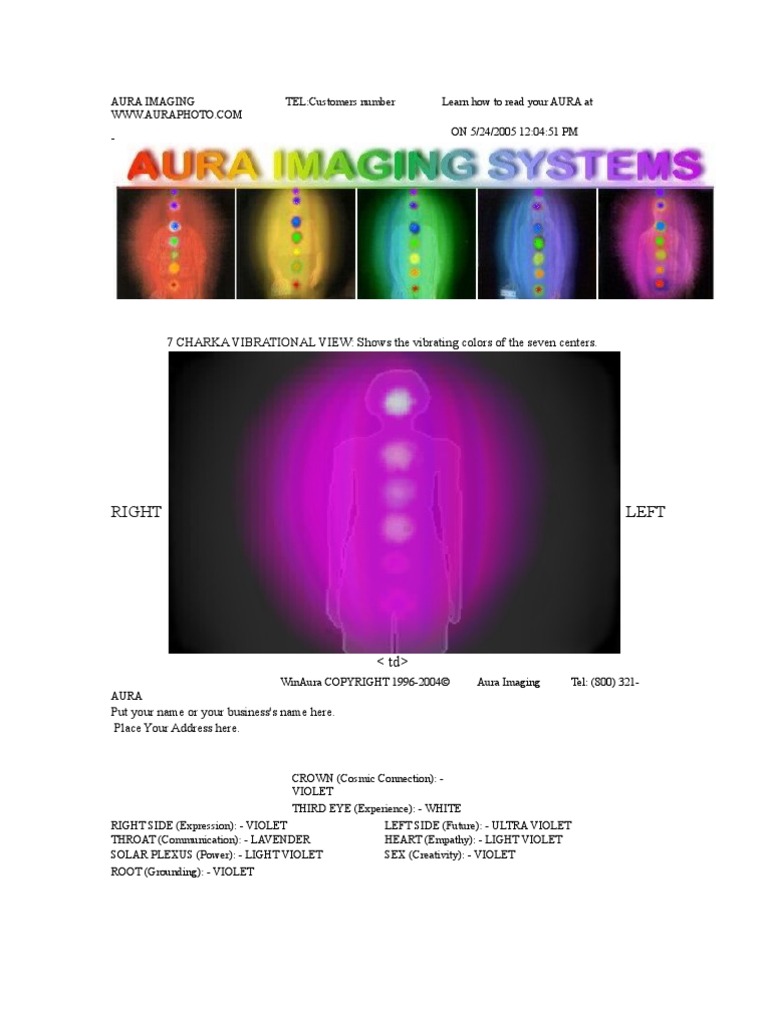 Aura Imaging | Chakra | Aura (Paranormal)