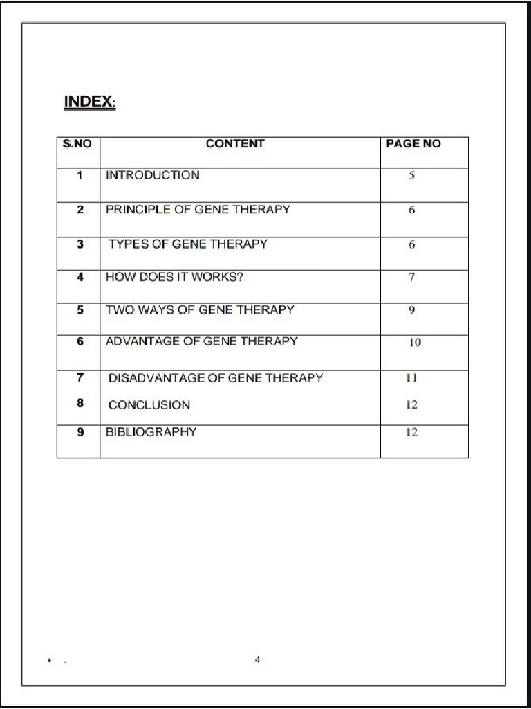 Gene Therapy Project Bio | PDF