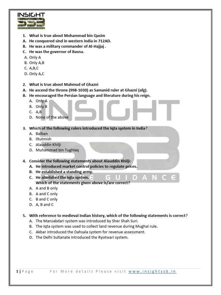 Medieval History Test Questions | PDF
