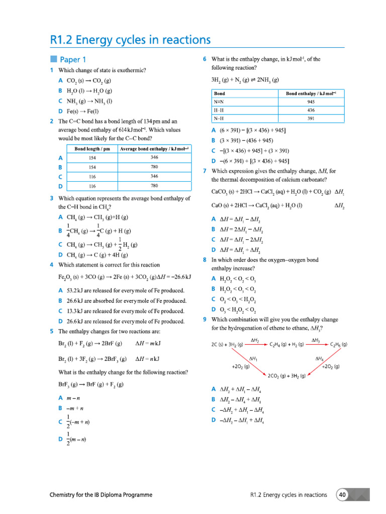 2 Energy Cycles | PDF