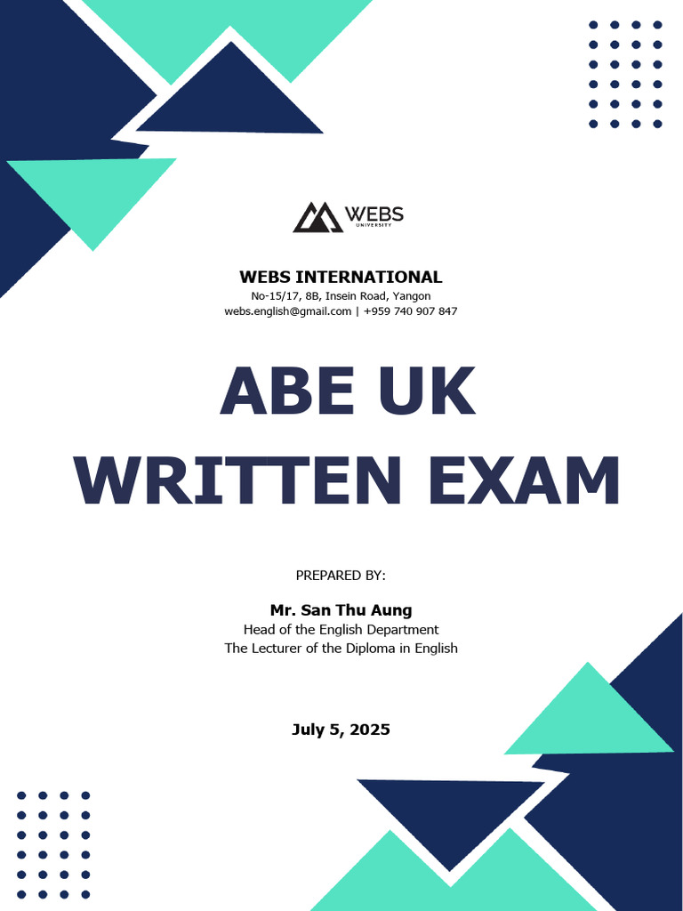 Diploma in English Final Exam Paper | PDF | Soap Opera | English Language