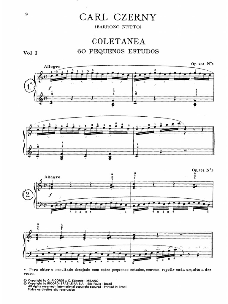 Czerny 1 A 6 | PDF