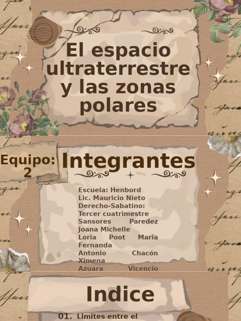Derecho del Espacio Ultraterrestre y Polos | PDF | Espacio exterior ...