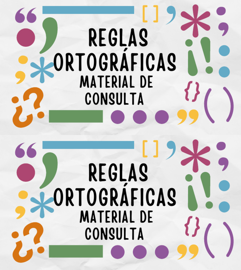 Presentación Signos de Puntuación y Auxiliares Ilustrada Colorida | PDF