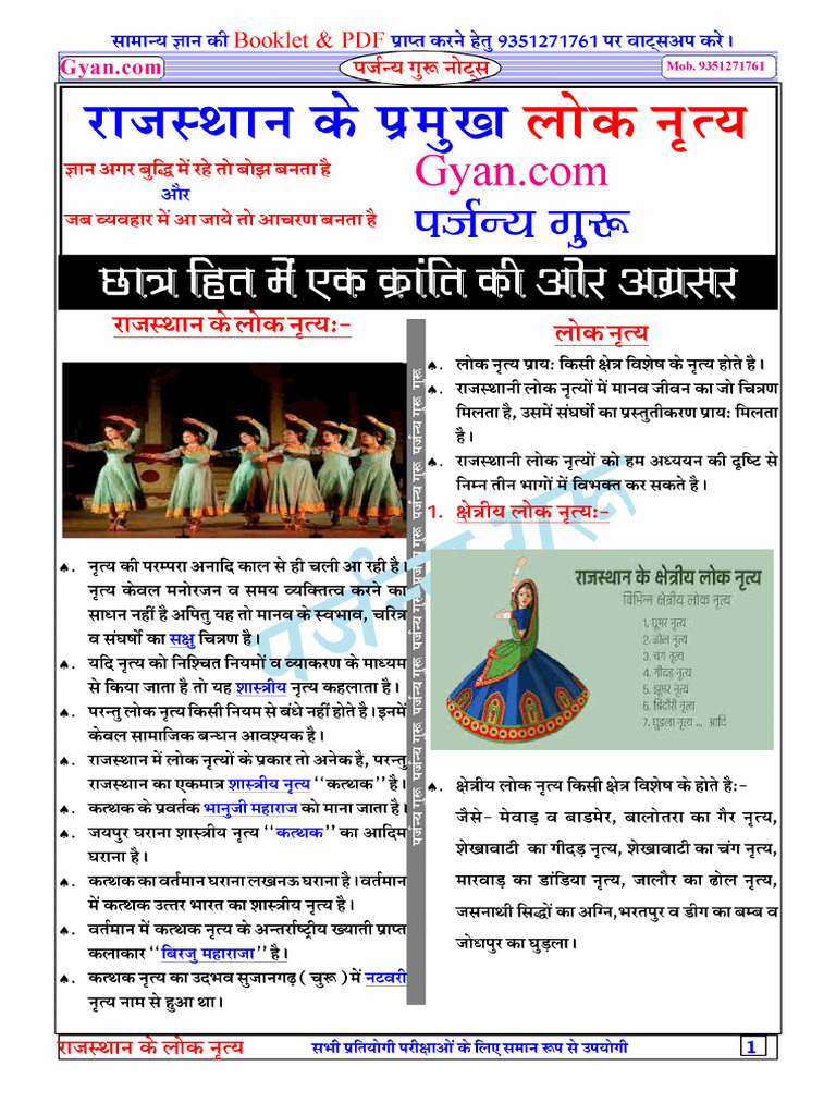 1687 New Live Class 2025 New Rajsthan GK & India GK by Surend JB | PDF